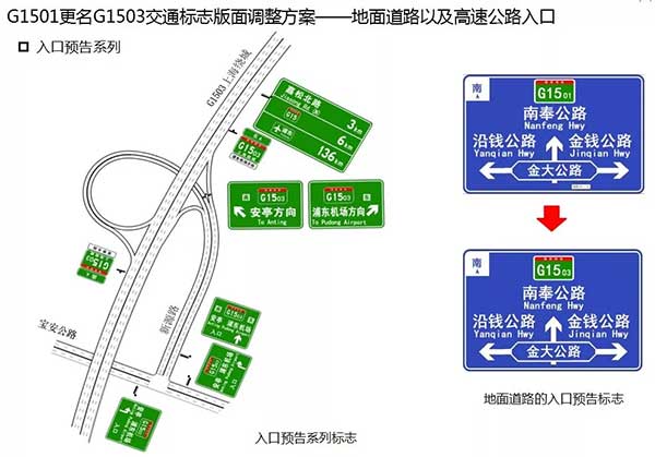 快讯！沪高速公路命名编号调整：G1501将更名为G1503！_新民社会_新民网